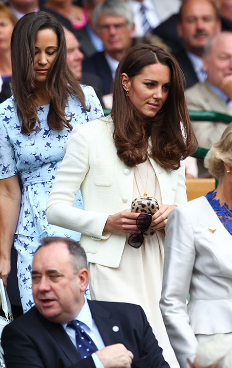 Kate et Pippa Wimbledon